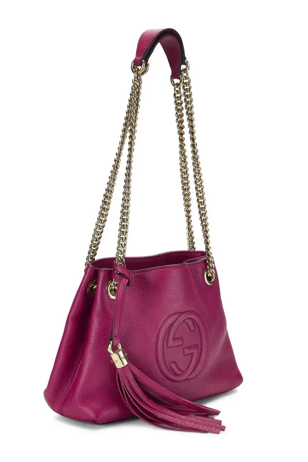 Gucci Soho Chain Tote - Pink