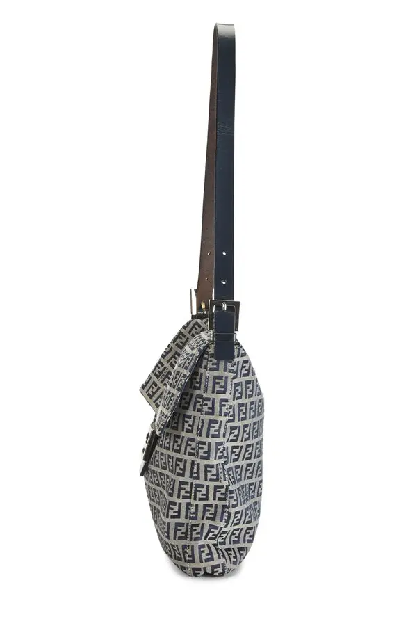 Fendi Zucchino Canvas Shoulder Bag