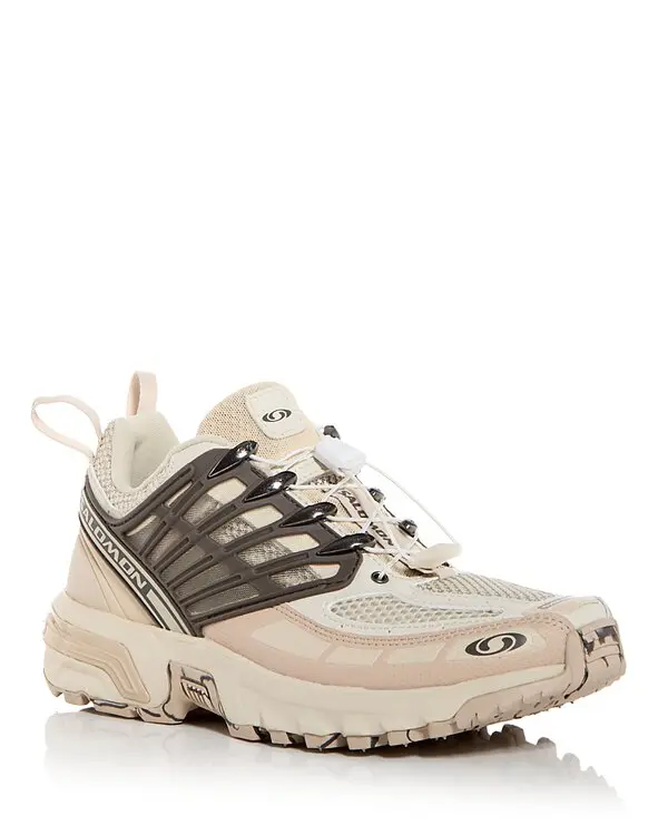 SALOMON Acs Pro Desert Low Top Sneakers - Almond Milk/cement/falcon