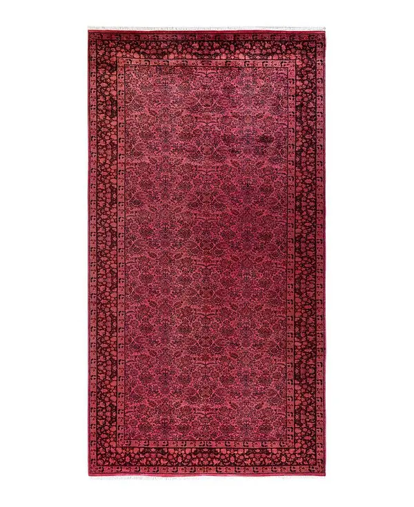 Bloomingdale'S Fine Vibrance M1080 Area Rug, 6'2 X 12'1 - Pink