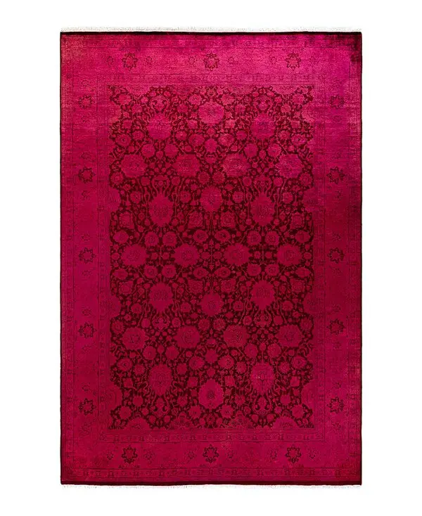 Bloomingdale'S Fine Vibrance M1170 Area Rug, 6'1 X 9'3 - Pink
