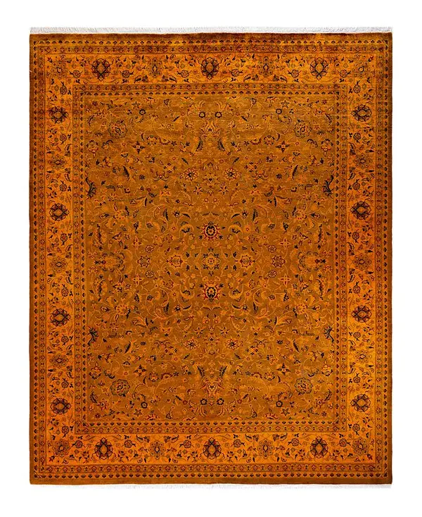 Bloomingdale'S Fine Vibrance M1582 Area Rug, 8'1 X 9'10 - Orange