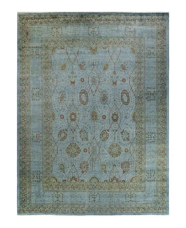Bloomingdale'S Fine Vibrance M1460 Area Rug, 9'4 X 12'4 - Gray