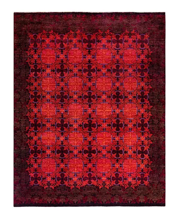 Bloomingdale'S Fine Vibrance M1681 Area Rug, 8'3 X 10'3 - Orange