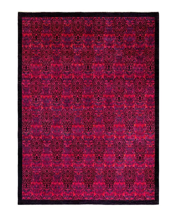 Bloomingdale'S Fine Vibrance M1676 Area Rug, 9'1 X 12'2 - Pink