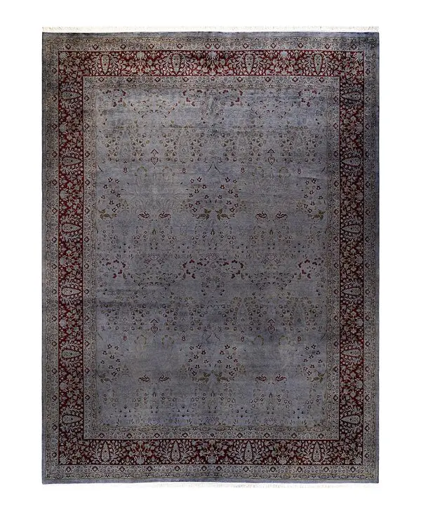 Bloomingdale'S Fine Vibrance M1433 Area Rug, 9'2 X 12'5 - Gray