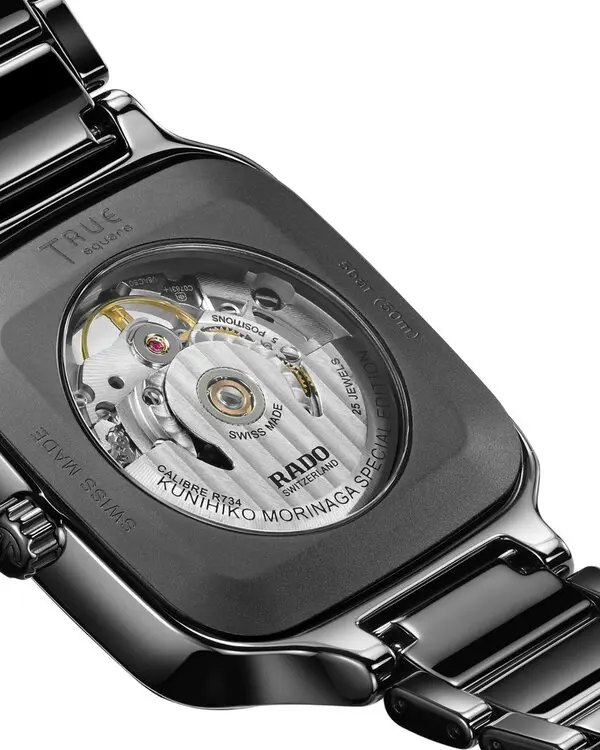 RADO True Square 38mm X 44mm Watch - Silver/black