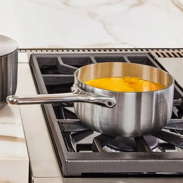 CARAWAY 1.75 Quart Steel Saucepan