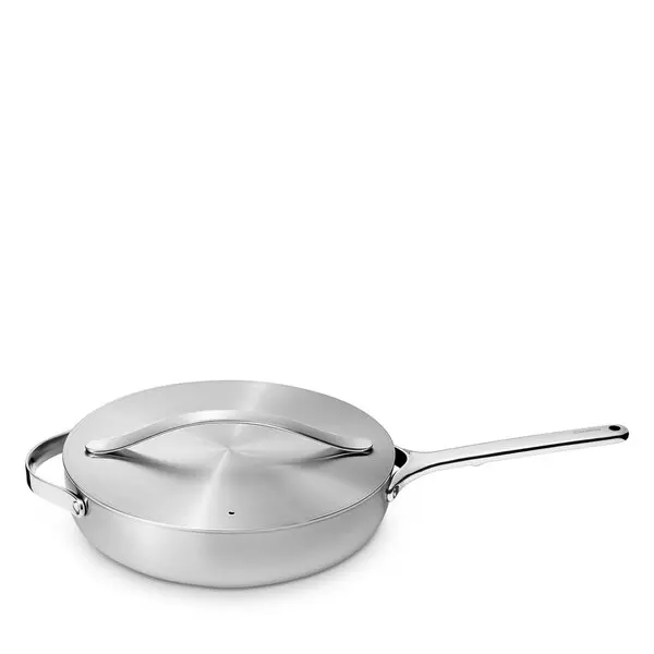 CARAWAY Steel Saute Pan & Lid