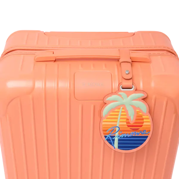 Rimowa Leather Luggage Tag - Papaya | Editorialist