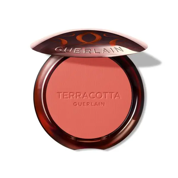 GUERLAIN Terracotta Blush The Healthy Glow Powder Blush 90% Naturally-derived Ingredients - 05 Deep Coral