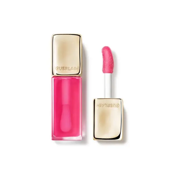 GUERLAIN Kisskiss Bee Glow Oil 92% Natural-origin Honey Tint Lip Oil - 458 Pop Rose Glow