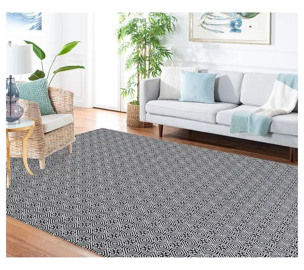 SAFAVIEH Martha Stewart 402 Cotton 8' X 10' Rug - One-color