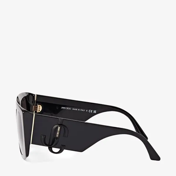 JIMMY CHOO Ariana Square Frame Sunglasses - Gradient Grey