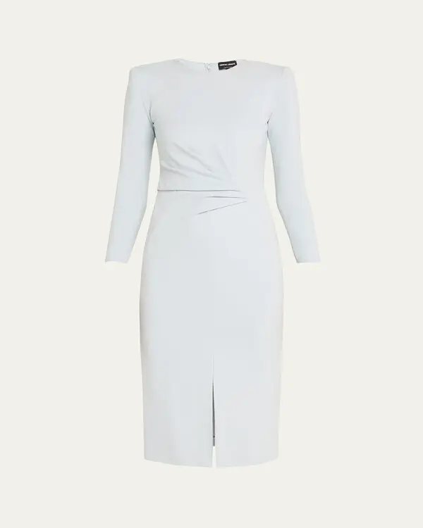 Giorgio Armani Milano Jersey Sheath Dress