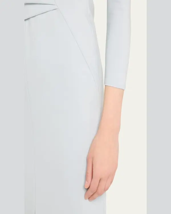 Giorgio Armani Milano Jersey Sheath Dress