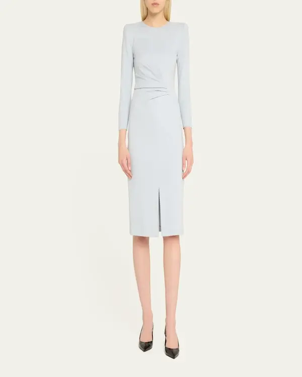 Giorgio Armani Milano Jersey Sheath Dress