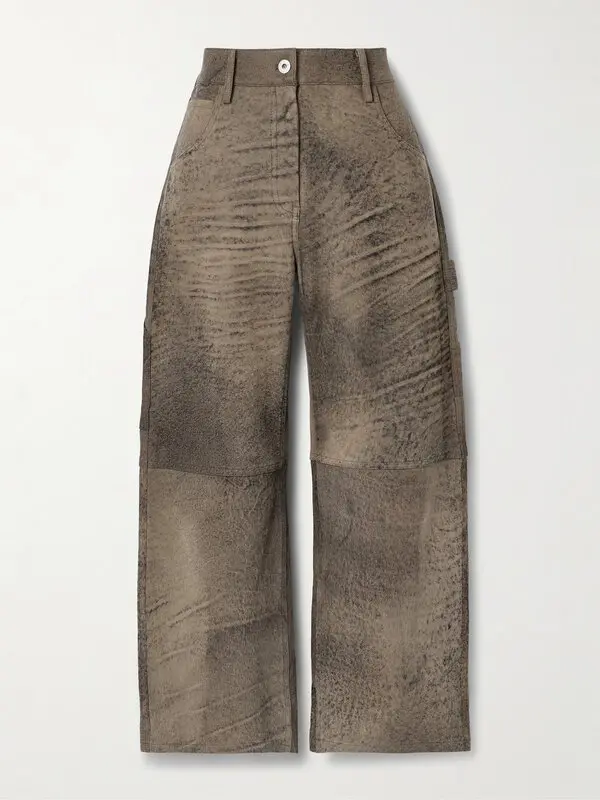 INTERIOR The Julian Nubuck Cargo Pants