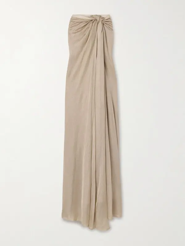 pink rib knit dress Marienne Ribbed Knit Midi Dress in pink garnet main image 0