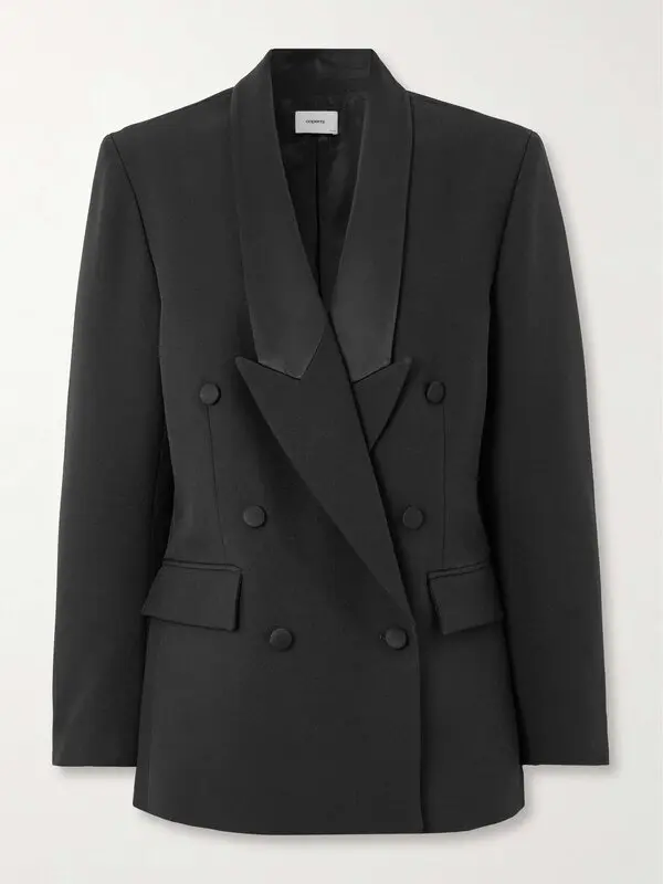 Coperni Double-breasted Twill Blazer