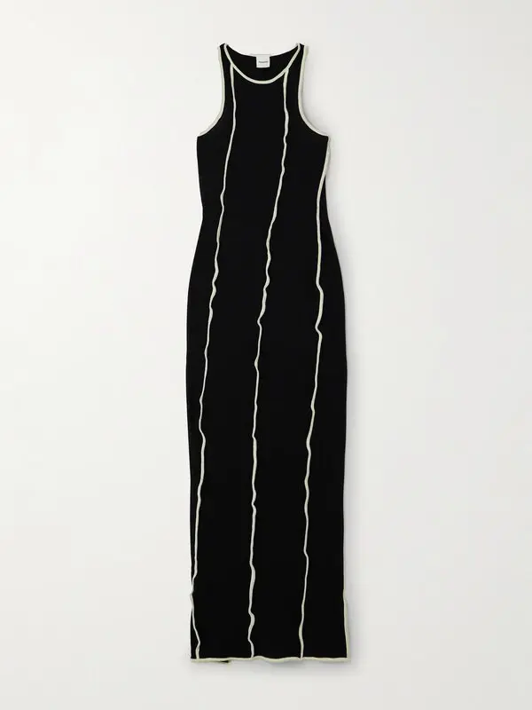 Nanushka Wanda Striped Maxi Dress