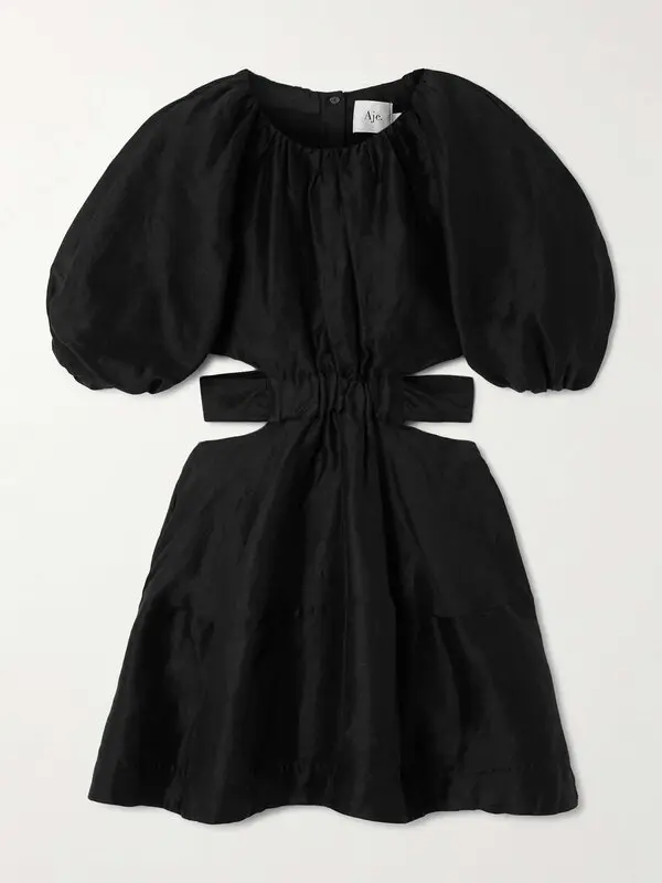 Aje Mimosa Cutout Mini Dress