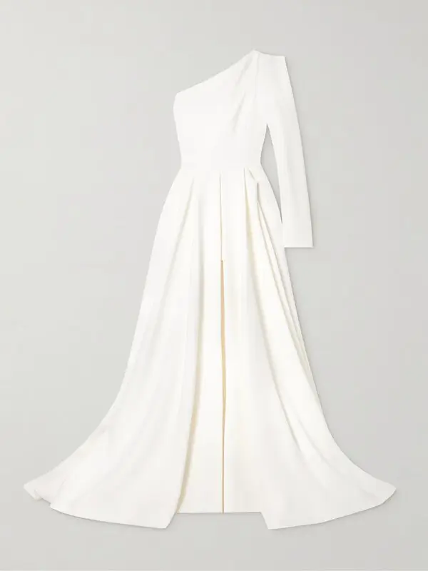 Maticevski Audacity One-sleeve Gown