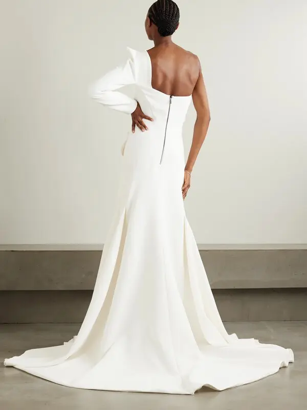 Maticevski Audacity One-sleeve Gown