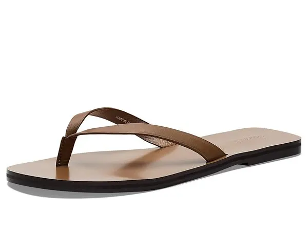 Madewell Greene Thong Slide Sandals - Brown