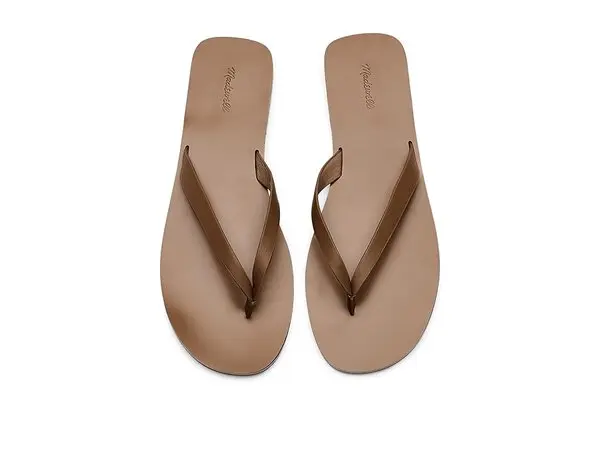 Madewell Greene Thong Slide Sandals - Brown