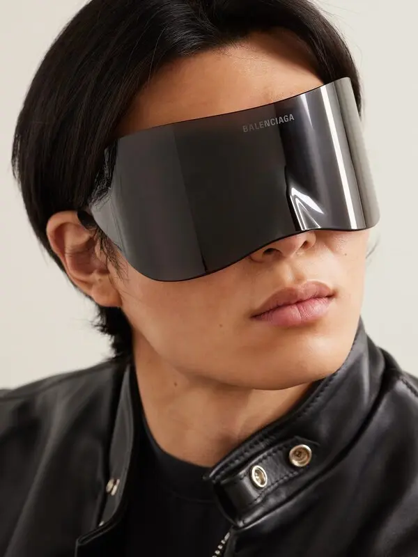 Balenciaga
Mirrored Rimless Wrap Sunglasses Balenciaga Mirrored Rimless Wrap Sunglasses | Neiman Marcus main image 4
