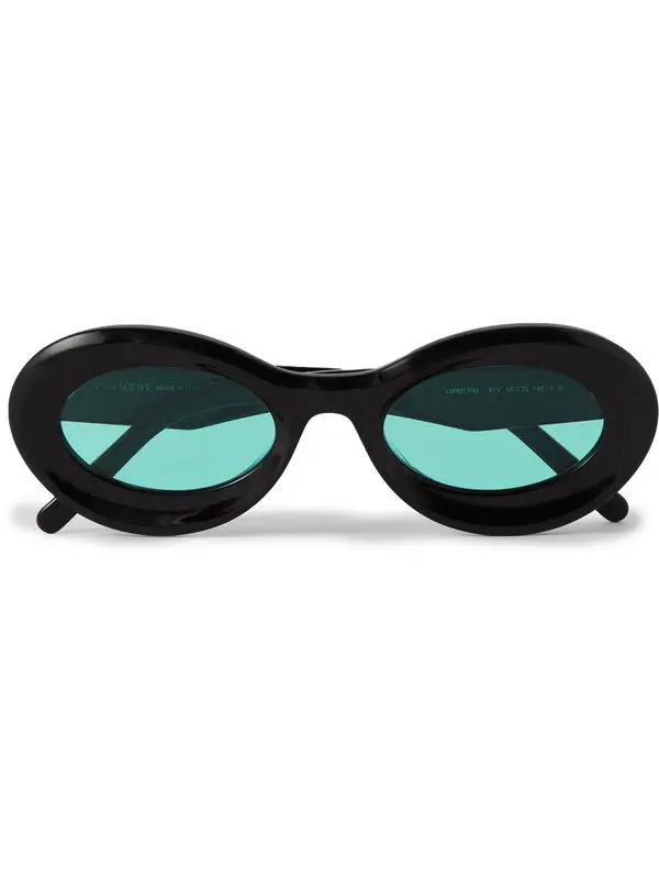 Loewe Paula's Ibiza Oval-frame Acetate Sunglasses