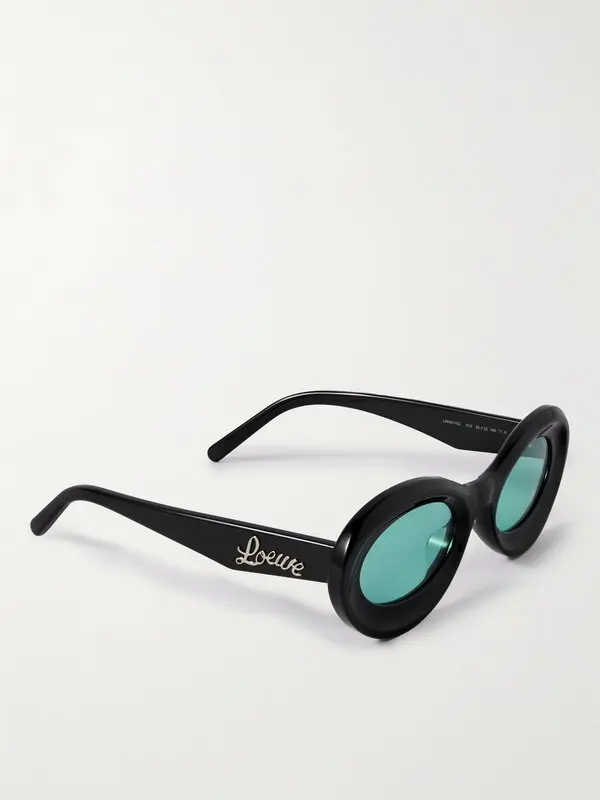 Loewe Paula's Ibiza Oval-frame Acetate Sunglasses