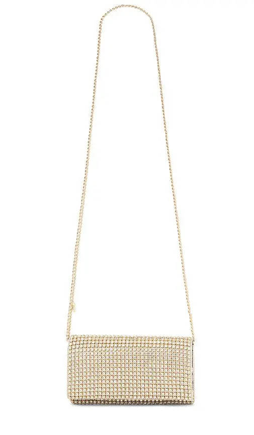 OLGA BERG Mariana Crystal Clutch