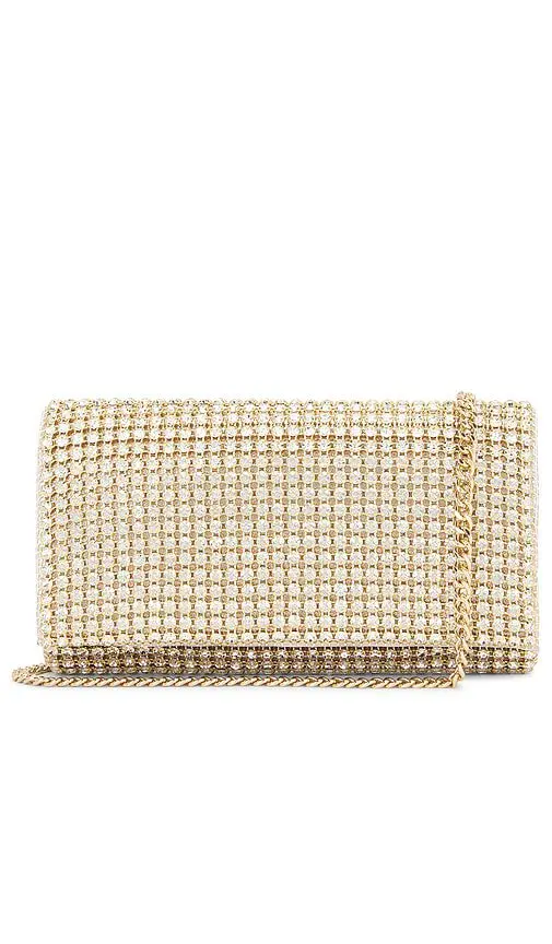 OLGA BERG Mariana Crystal Clutch
