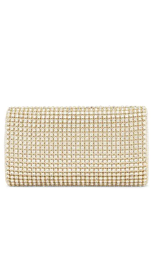 OLGA BERG Mariana Crystal Clutch