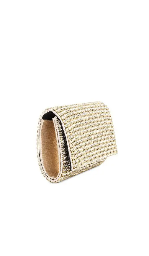 OLGA BERG Mariana Crystal Clutch
