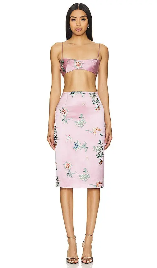 KIM SHUI Embroidered Bralette