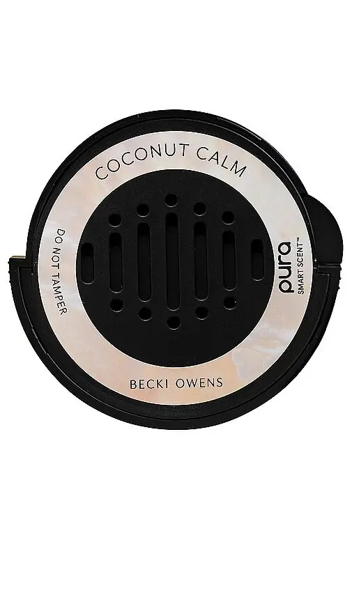PURA Becki Owens Coconut Calm Car Diffuser In Black - N,a