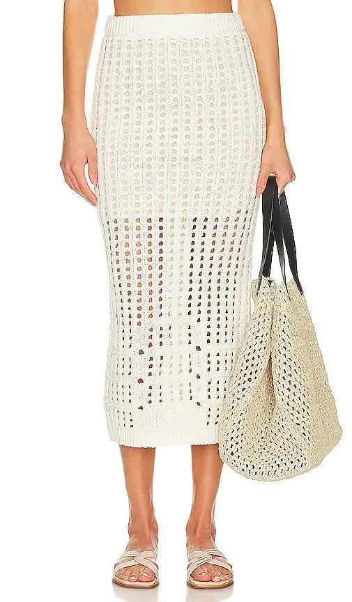 525 America Christina Open Stitch Skirt