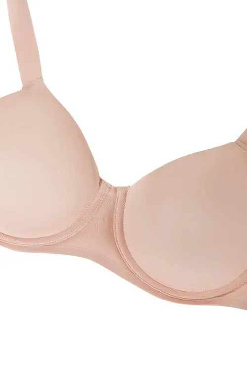Wolford Sheer Touch Underwire T-shirt Bra - Rose Powder