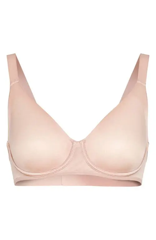 Wolford Sheer Touch Underwire T-shirt Bra - Rose Powder