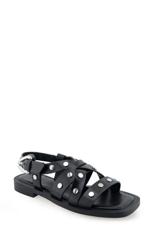 Aerosoles St. Clair Sandal - Black Leather