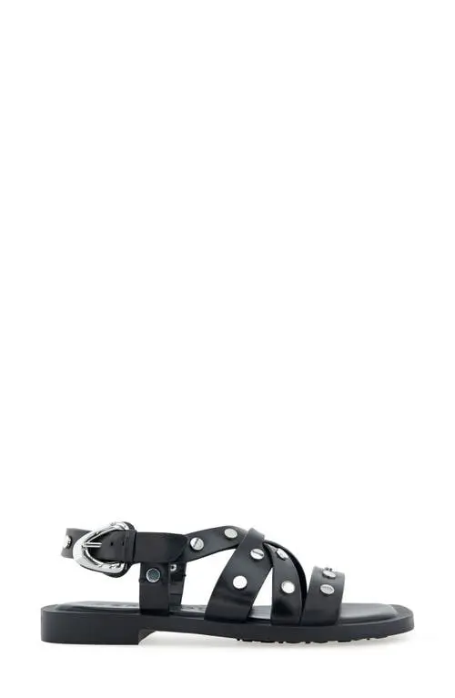 Aerosoles St. Clair Sandal - Black Leather