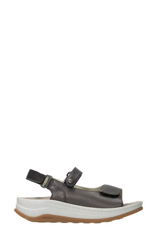 WOLKY Adura Slingback Platform Sandals - Inox Biocare