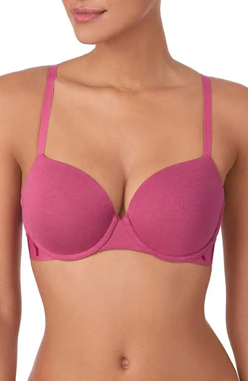 Dkny Cozy Boyfriend T-shirt Bra - Dark Rose
