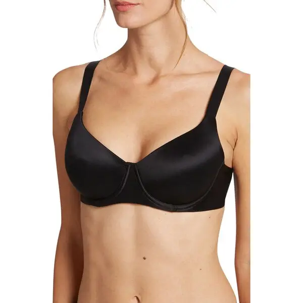 Wolford Sheer Touch Soft Cup Underwire Bra - Black