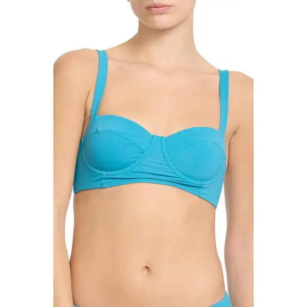 Hanky Panky Balconette Bikini Top - Tahiti Teal