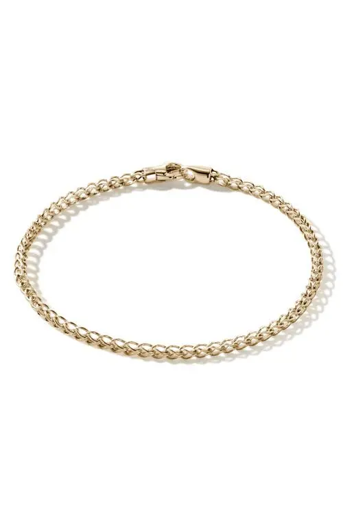 John Hardy 14k Surf Bracelet - Gold