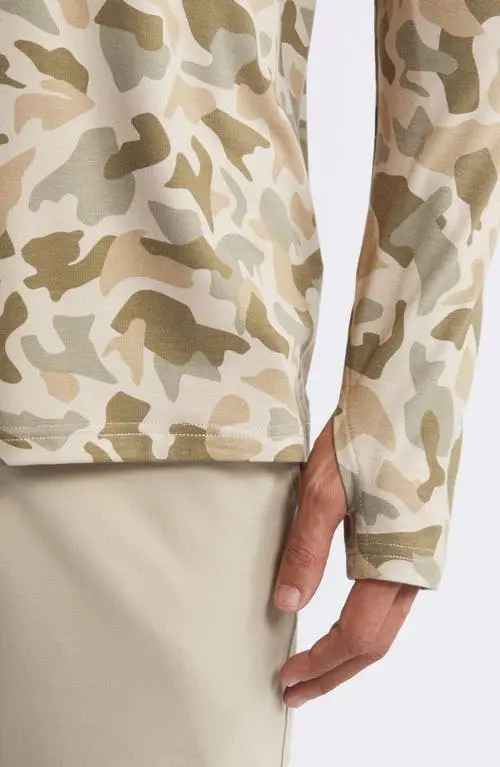 FREE FLY Upf 50+ Hoodie - Barrier Island Camo